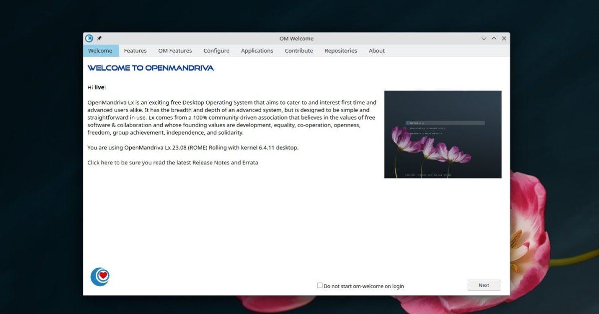 OpenMandriva ROME 23.08 (and a glimpse of OMLx 5.0) - OpenMandriva