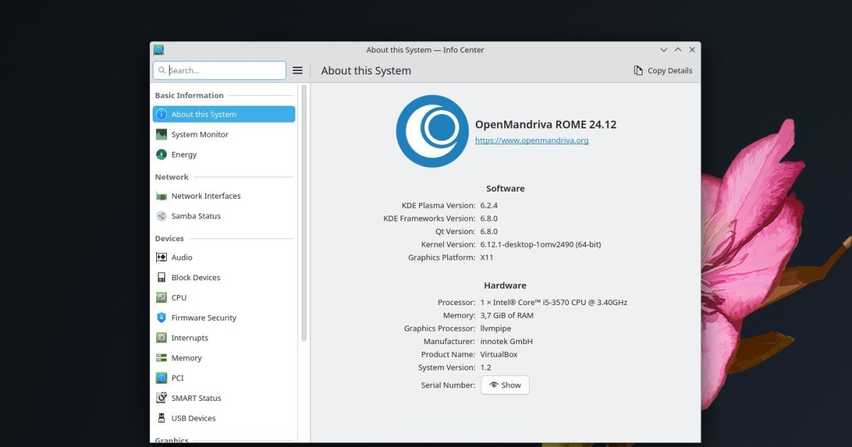 OpenMandriva ROME 24.12 Released - OpenMandriva